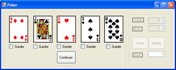 Write a C# program to play poker, This is what your | Chegg.com