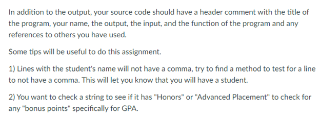 In this project, you will be given a list of 5 | Chegg.com