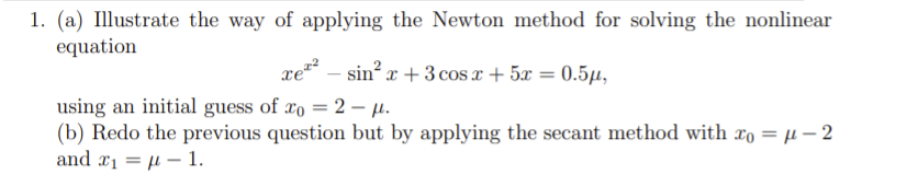 Solved µ = 0.29 the value of mue Solve the question using | Chegg.com