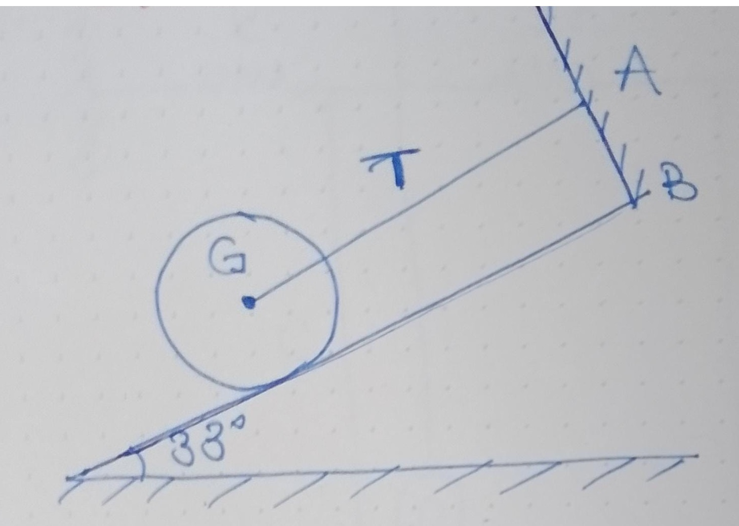 Solved Machine Theory and DynamicsCalculate the tension | Chegg.com