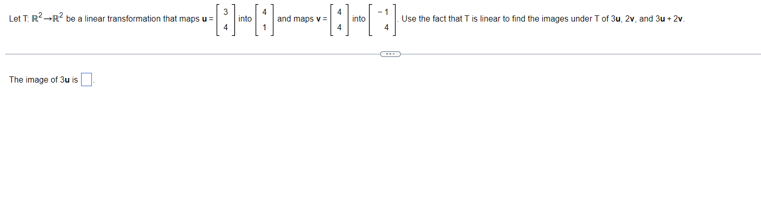 Solved Let TR2→R2 be a linear transformation that maps | Chegg.com