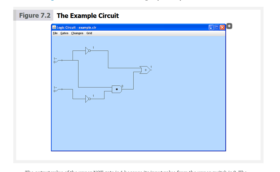 Solved A simpler version of the example circuit There is a | Chegg.com