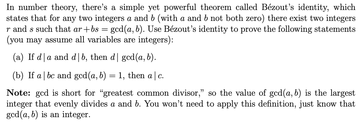 Solved Answer the question fully and show proofs | Chegg.com