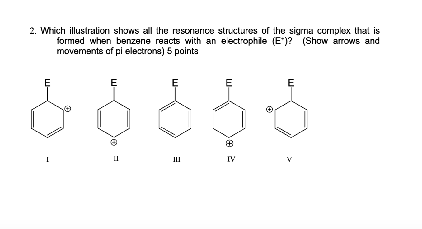 Solved Which illustration shows all the resonance structures | Chegg.com