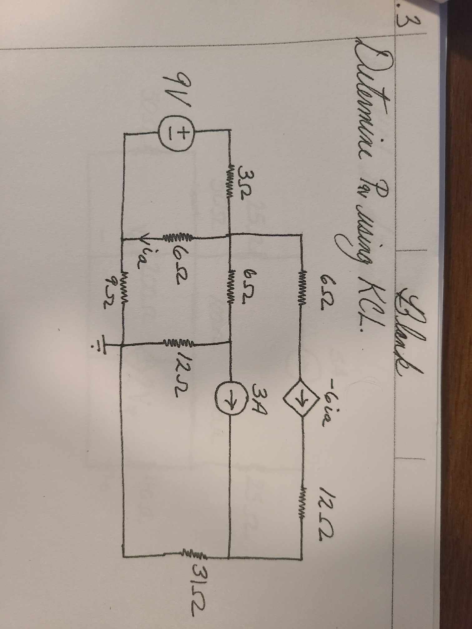 Solved Determine Par Using Kcl