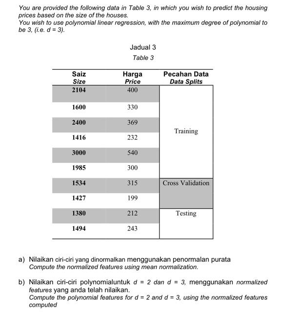You are provided the following data in Table 3, in | Chegg.com