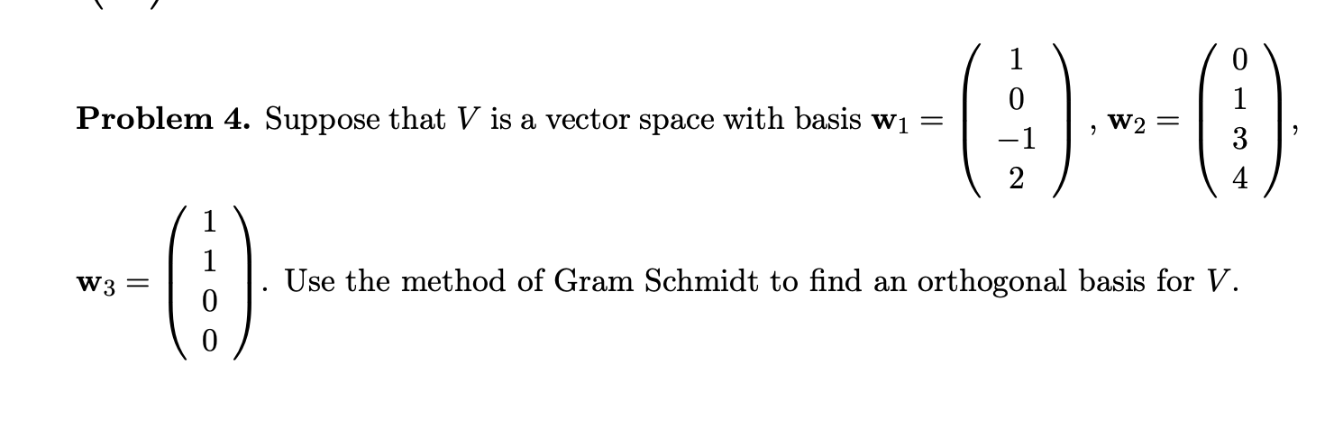 Solved Problem 4. Suppose that \\( V \\) is a vector space | Chegg.com