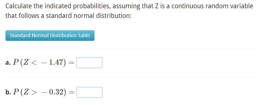 Solved Calculate the indicated probabilities, assuming that | Chegg.com