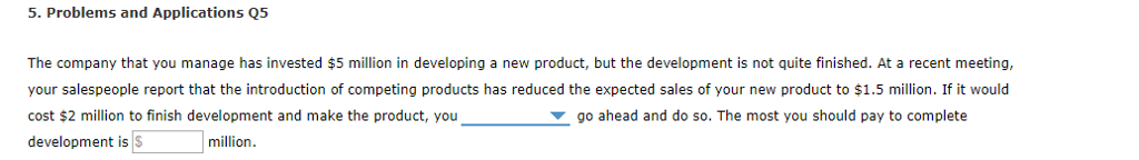 Solved 5. Problems and Applications Q5 The company that you | Chegg.com