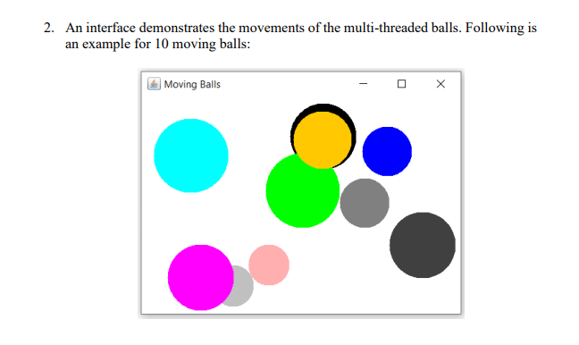 Solved Ball Bouncing In Java Program I Would Need Help For