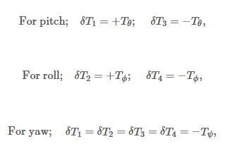 Solved 11. Determine the pitch, yaw, and roll control | Chegg.com