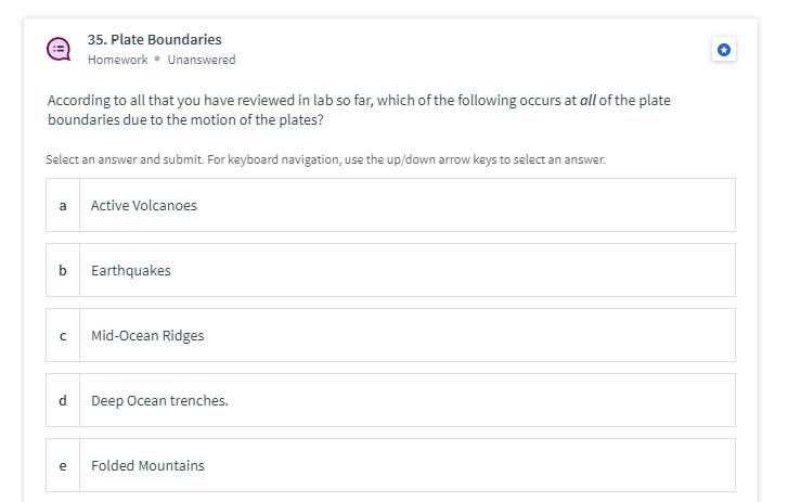33. Plate Boundaries Homework . Answered Fill in the | Chegg.com