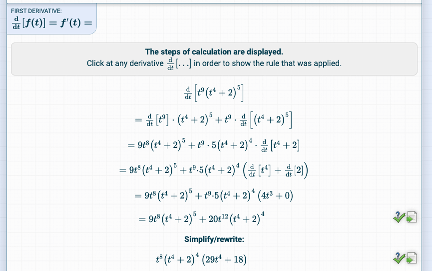 Solved How did they simplify the second to last line, the | Chegg.com
