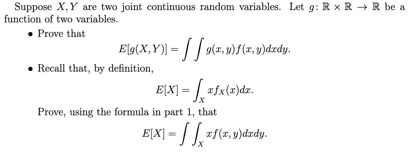 Solved Suppose X,Y are two joint continuous random | Chegg.com