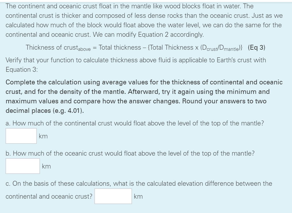 Solved One question-Multi-part : Explain why your values | Chegg.com