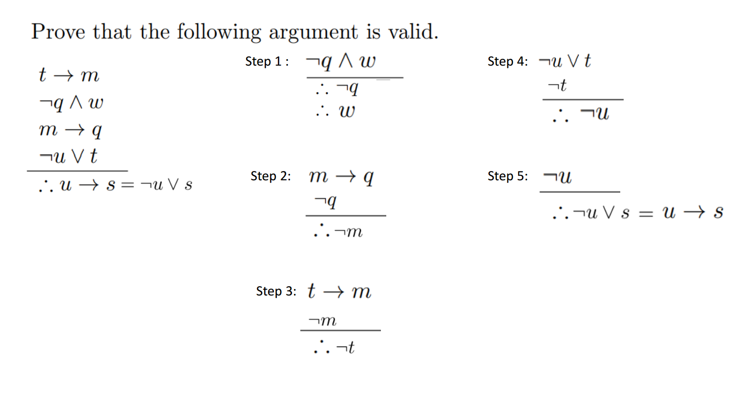 Solved I want you to use my solution, and I want to complete | Chegg.com