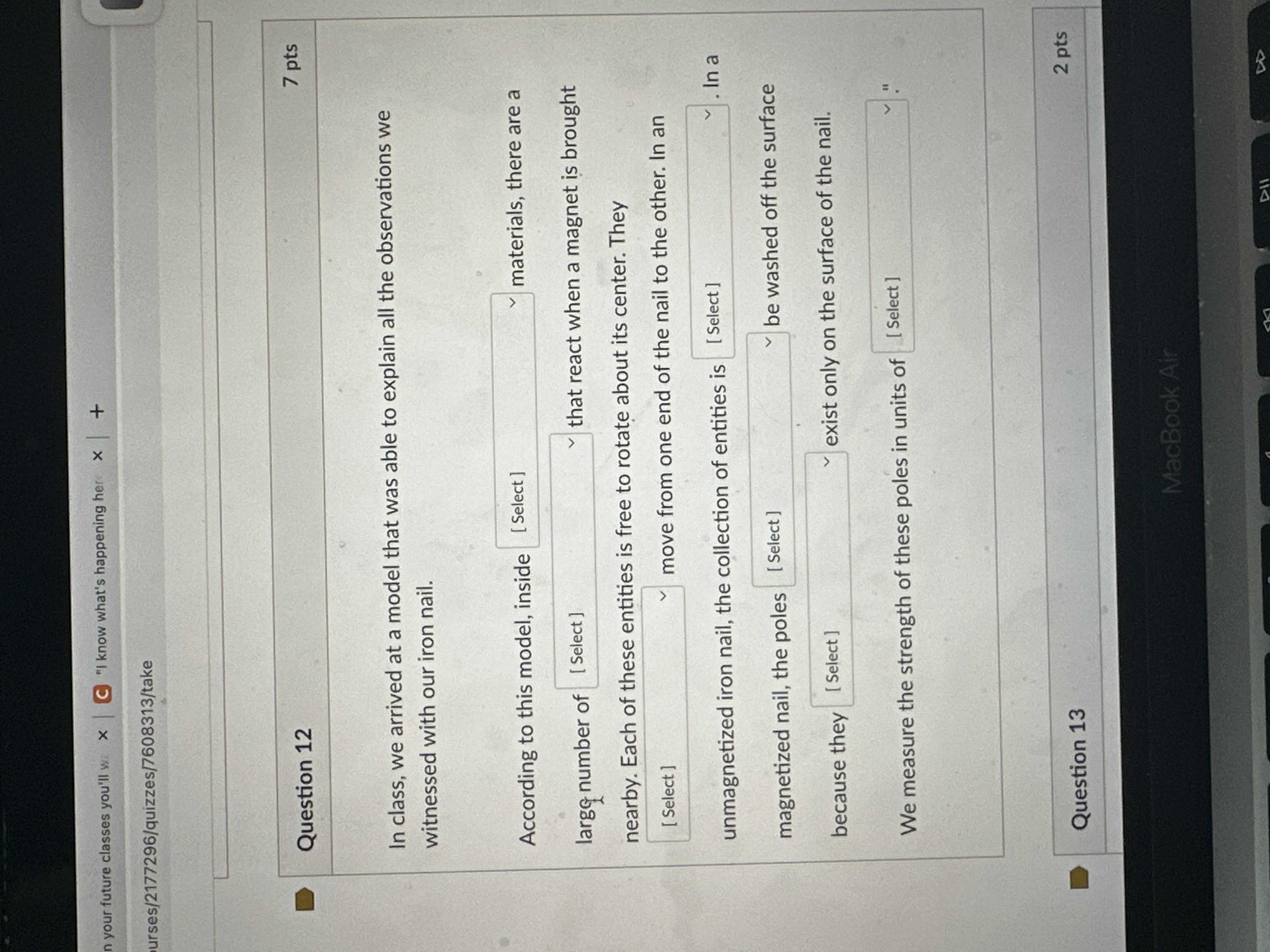 Solved Question 12In class, we arrived at a model that was | Chegg.com