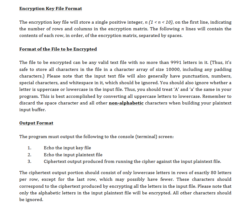 Solved In this assignment you'll write a program that | Chegg.com