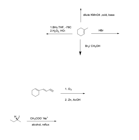 Solved Indicate the reaction products. Pay attention to | Chegg.com