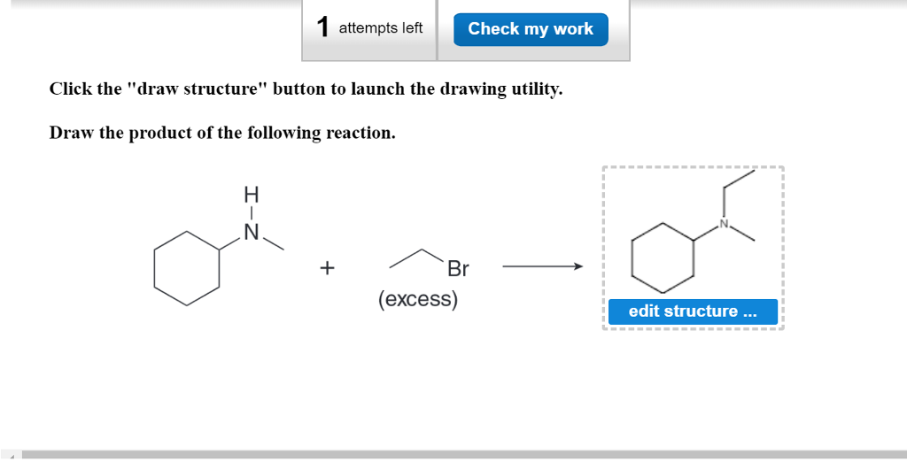 Solved attempts left Check my work Click the "draw | Chegg.com