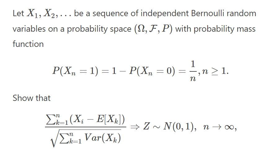 Solved Let X1, X2, ... be a sequence of independent | Chegg.com