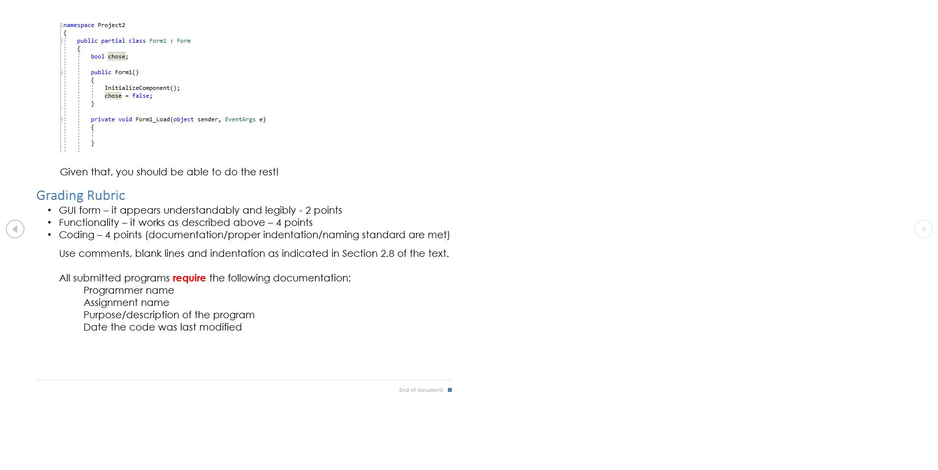 Solved COP2860 - Introduction to C# Programming Module #3 | Chegg.com