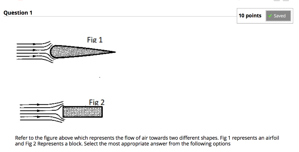 Solved Question 1 10 points Saved Fig 1 Fig 2 Refer to the | Chegg.com