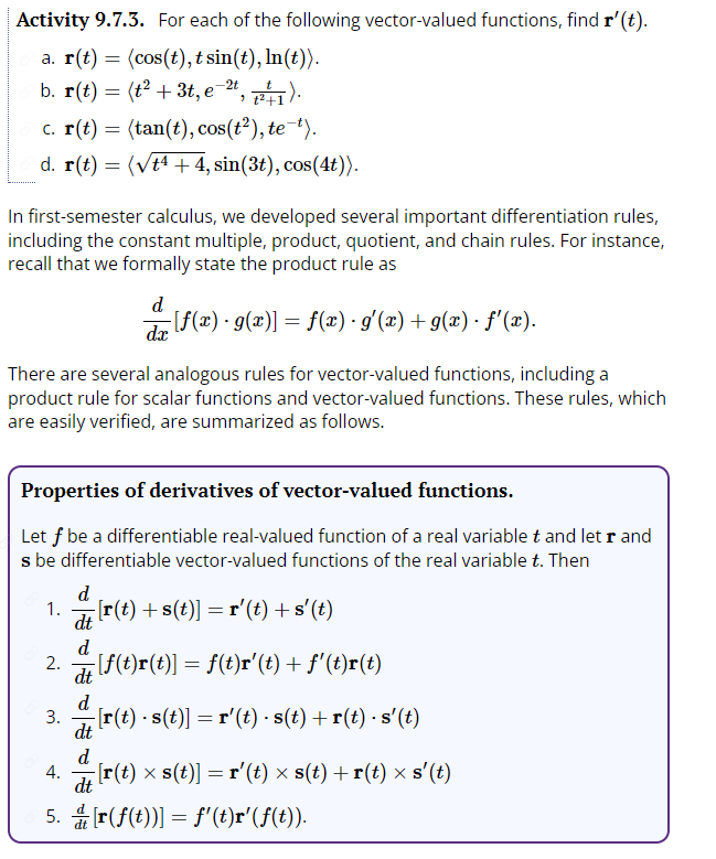 Solved 13. Compute the derivative of each of the following | Chegg.com