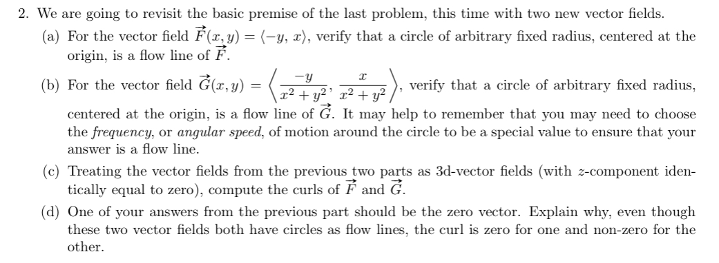 Solved We are going to revisit the basic premise of the last | Chegg.com