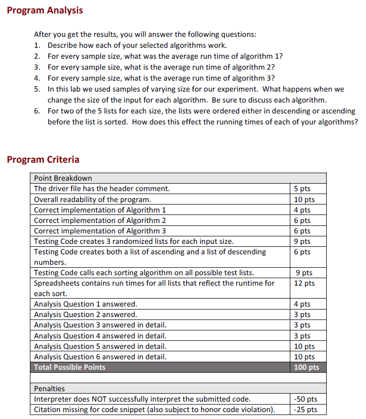 Solved Please do the program in PYTHON. Please don't forget | Chegg.com