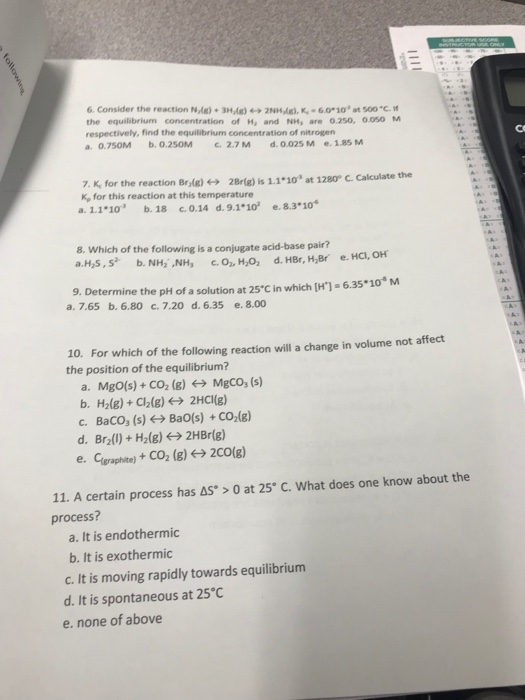 Chemistry Archive | May 12, 2018 | Chegg.com