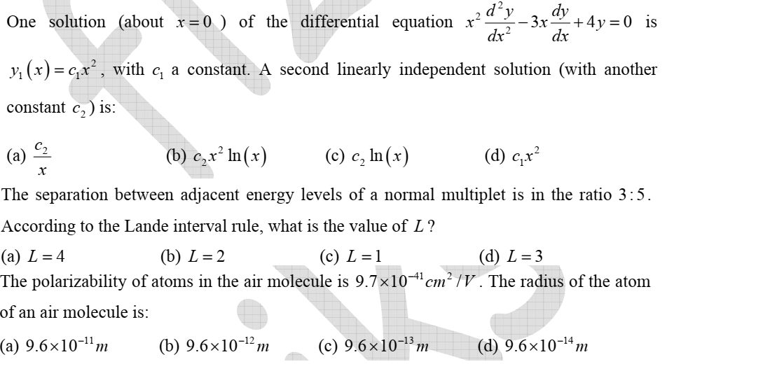 d’y One solution (about x=0 ) of the differential | Chegg.com