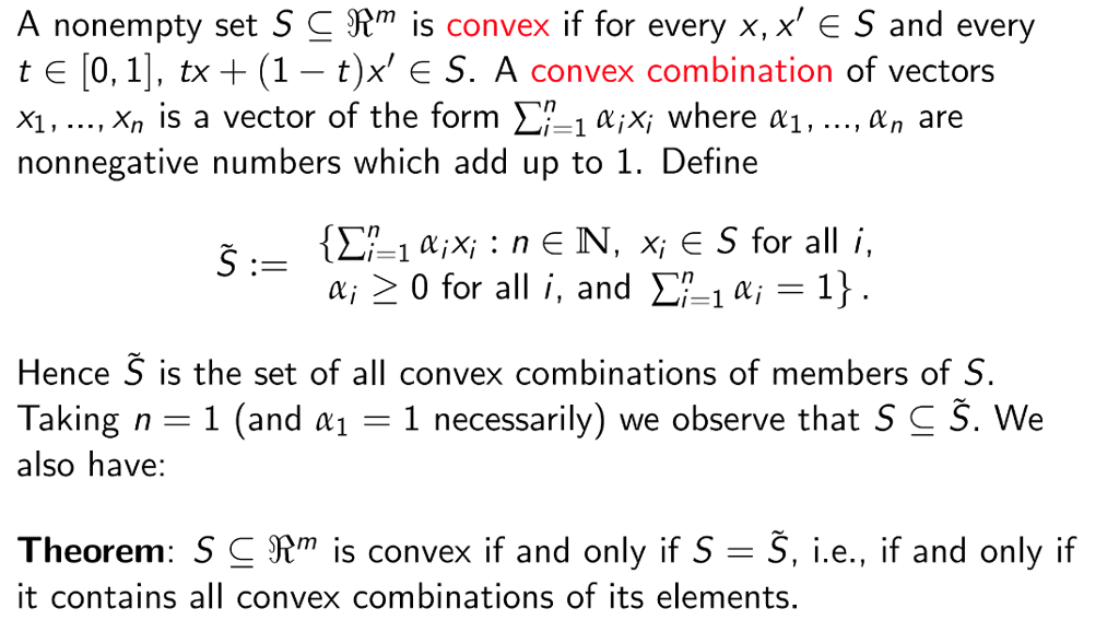 Solved A nonempty set S C Rm is convex if for every x, x' S | Chegg.com