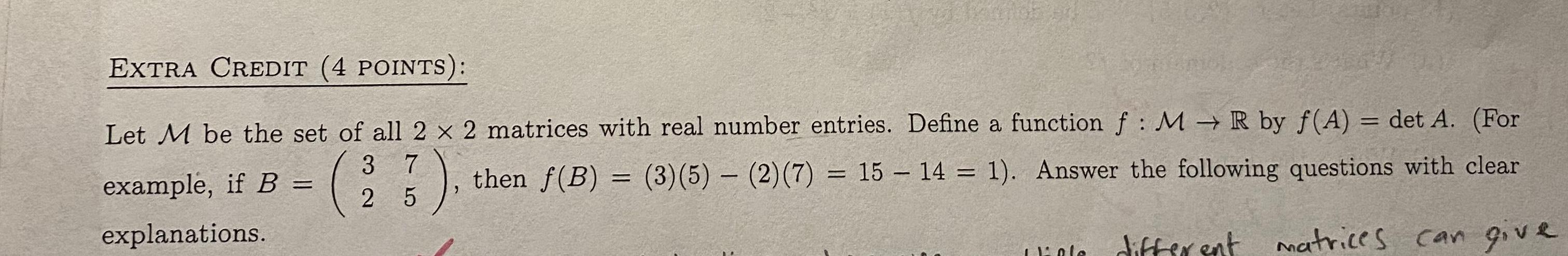 Solved Question number 1. Is f injective? Question number 2. | Chegg.com