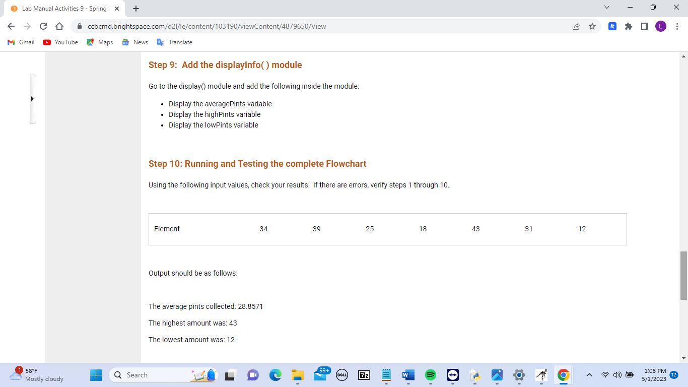 Solved Arrays in Raptor are defined as follows: | Chegg.com