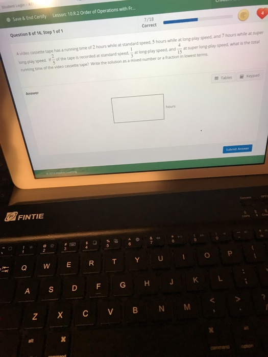 Solved Save&End Certify Lesson: 10.R2 Order of Operations | Chegg.com