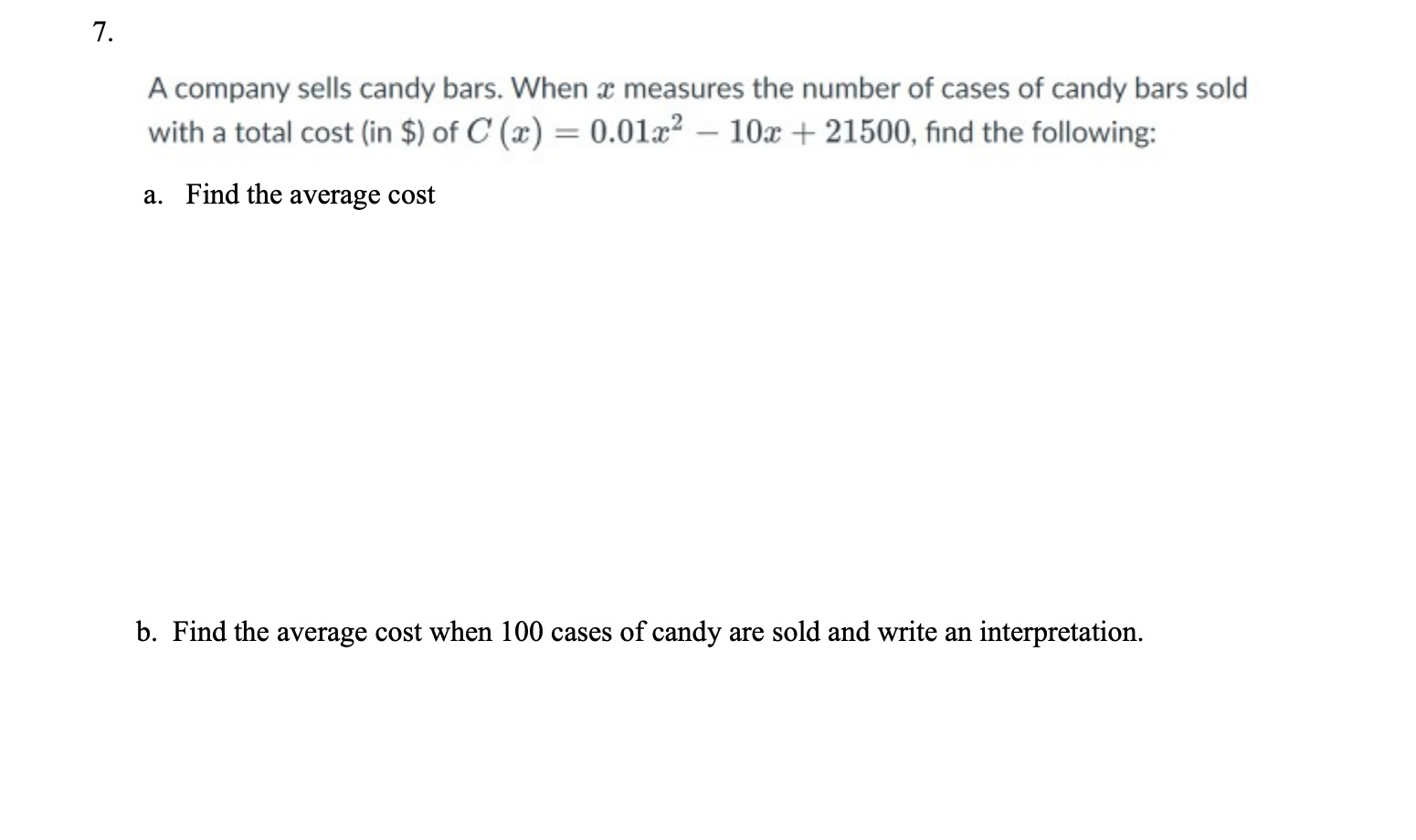 Solved A company sells candy bars. When x measures the | Chegg.com
