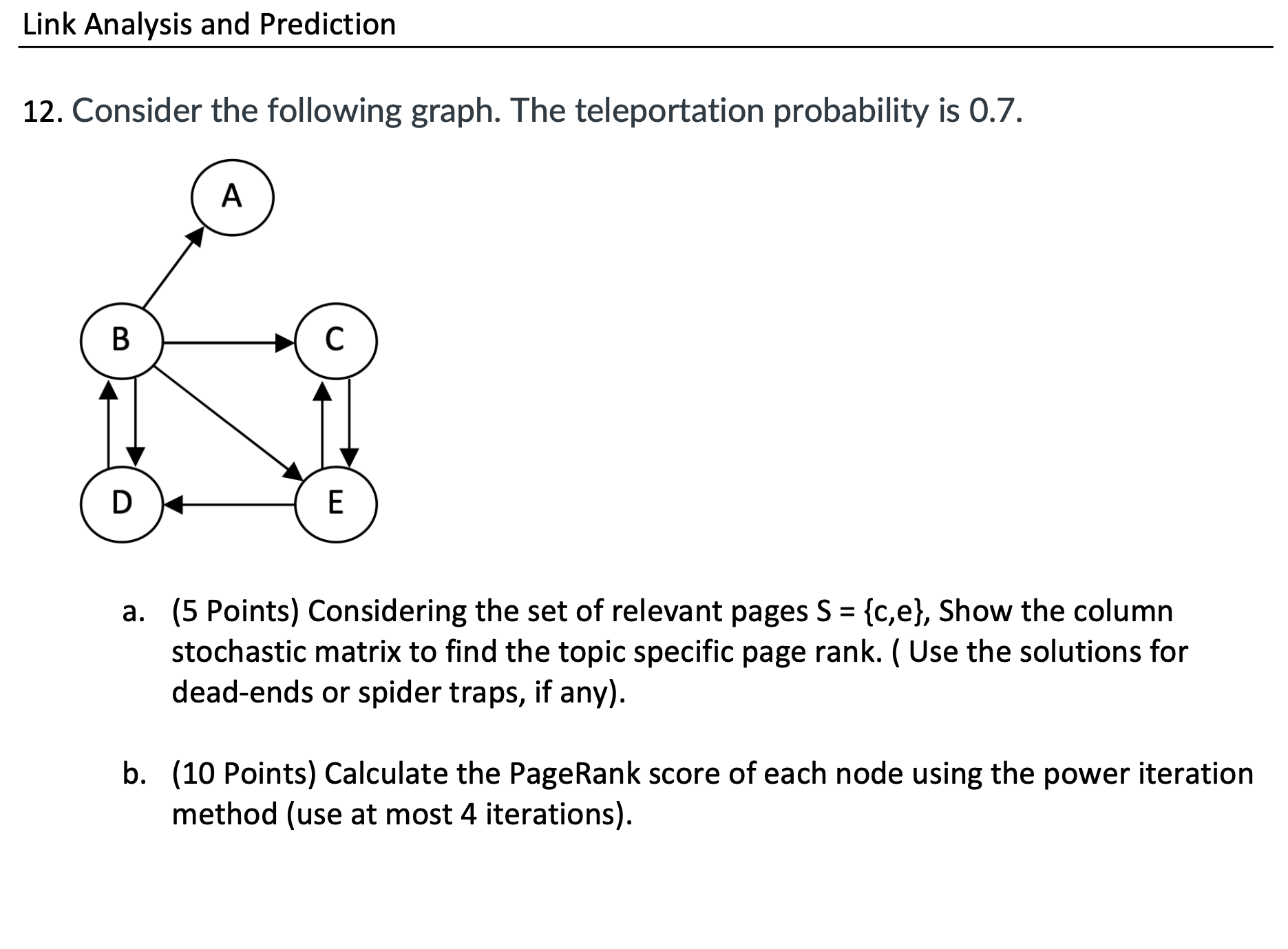Solved 12. ﻿Consider the following graph. The teleportation | Chegg.com