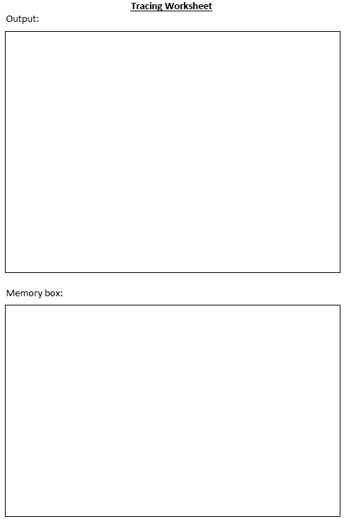 Solved What Is The Exact Output For The Program Below