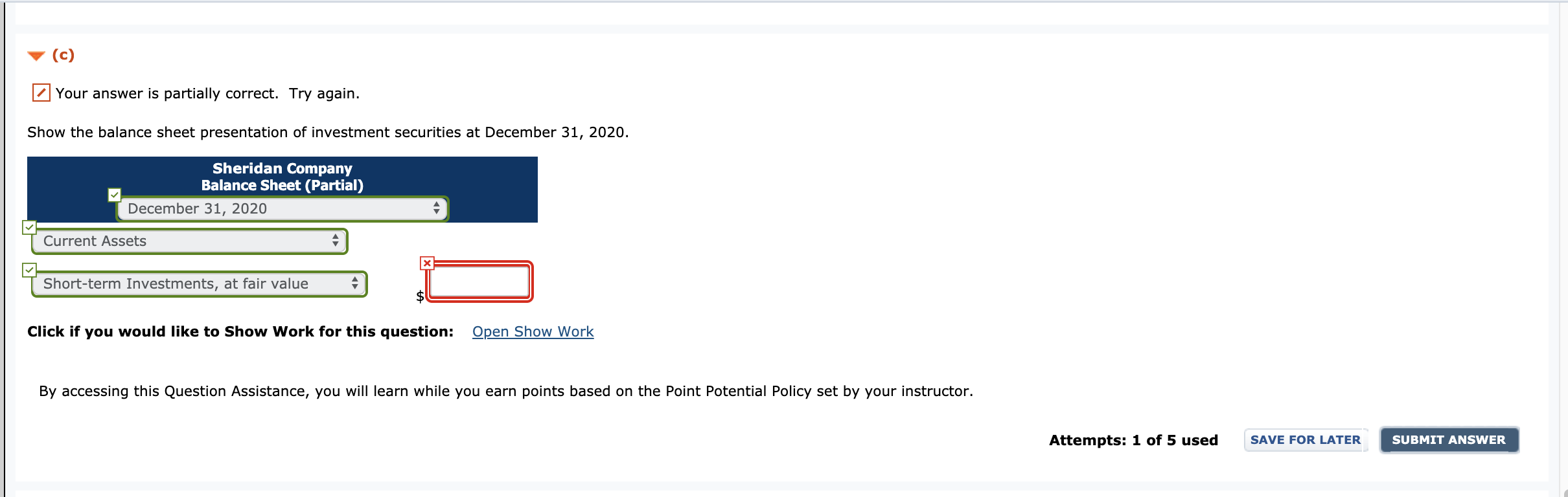 Solved Need Balance Sheet And Income Statement Chegg