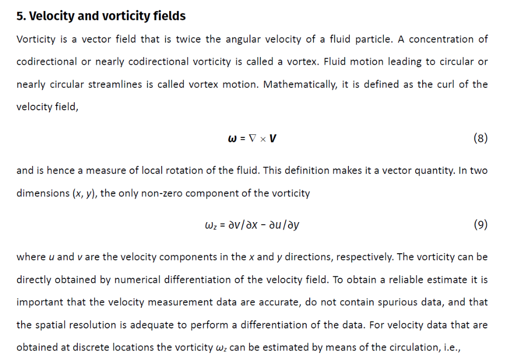 Please use MATLAB to plot the velocity field, and | Chegg.com