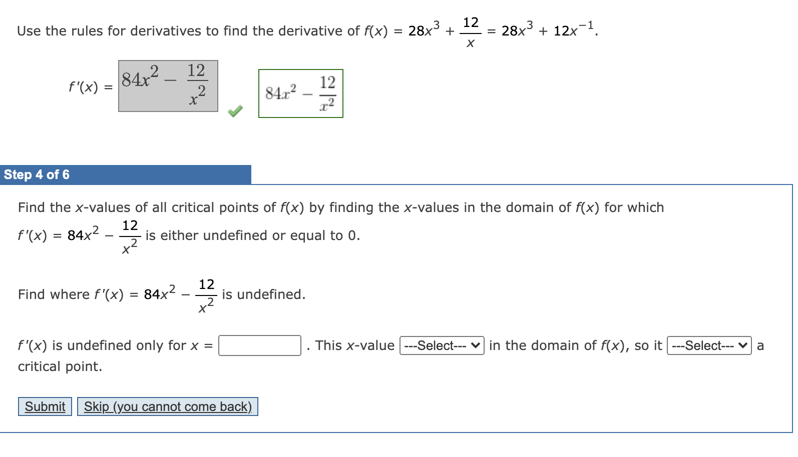 Solved 12 3 Use the rules for derivatives to find the | Chegg.com