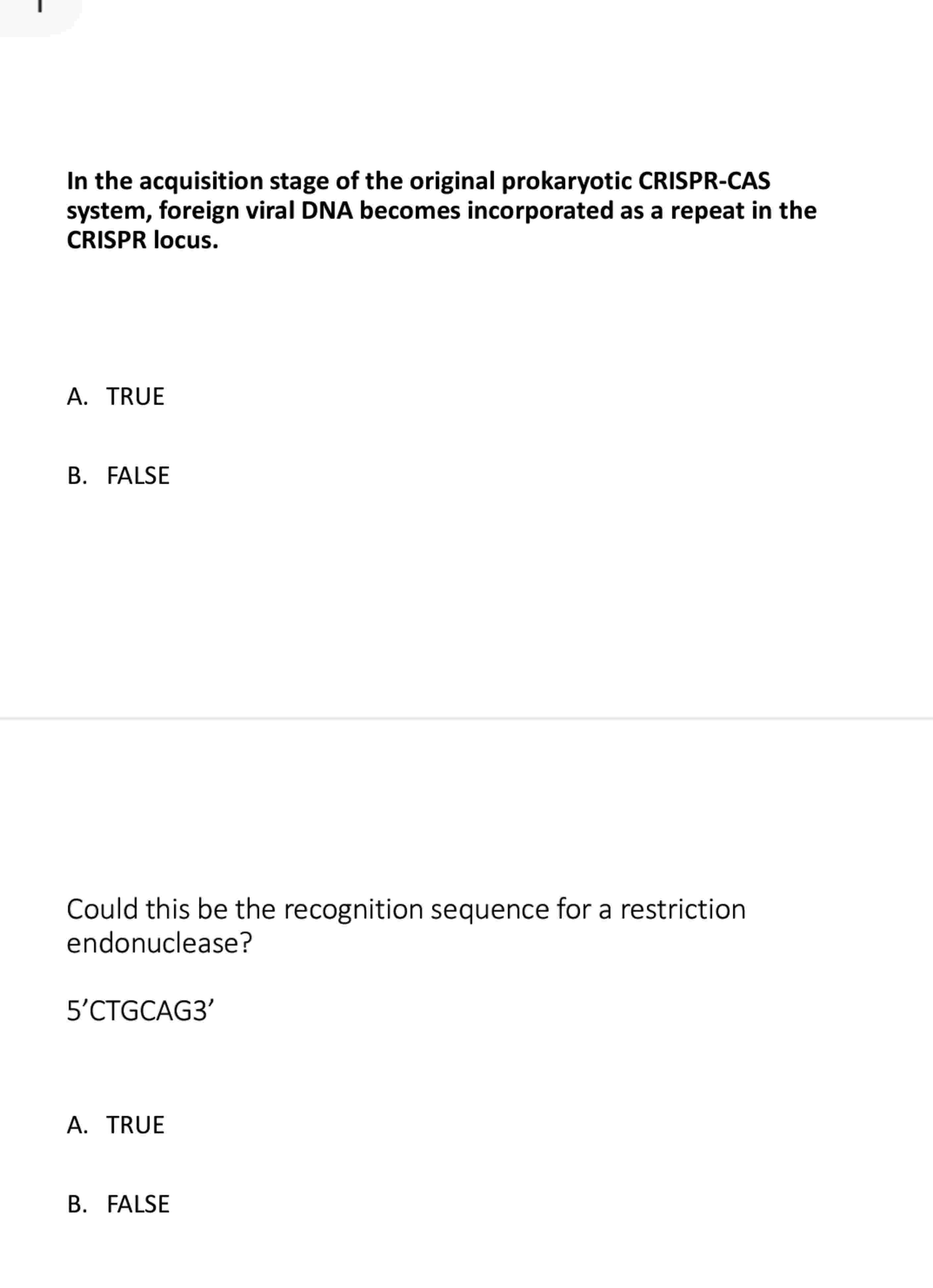 Solved In the acquisition stage of the original prokaryotic | Chegg.com