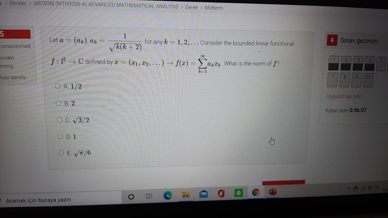 Solved ADVANCED MATHEMATICAL ANALYSIS Please solve step by | Chegg.com