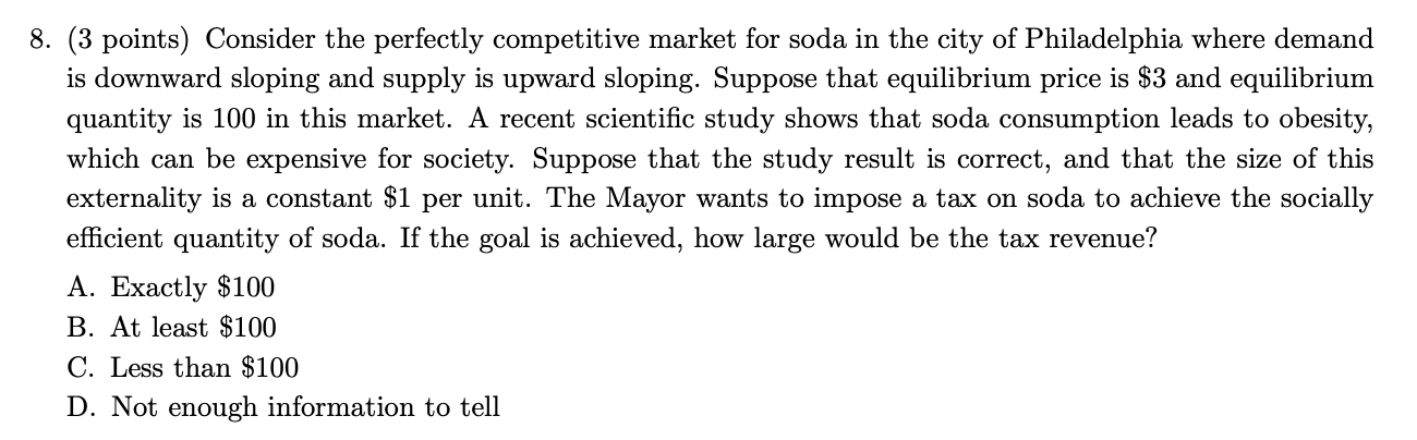 Solved Please explain why answer isn't just 100 | Chegg.com