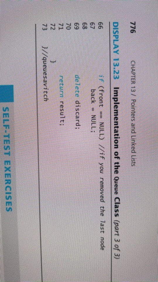 Solved the linked list for that computer station. 8. Modify | Chegg.com