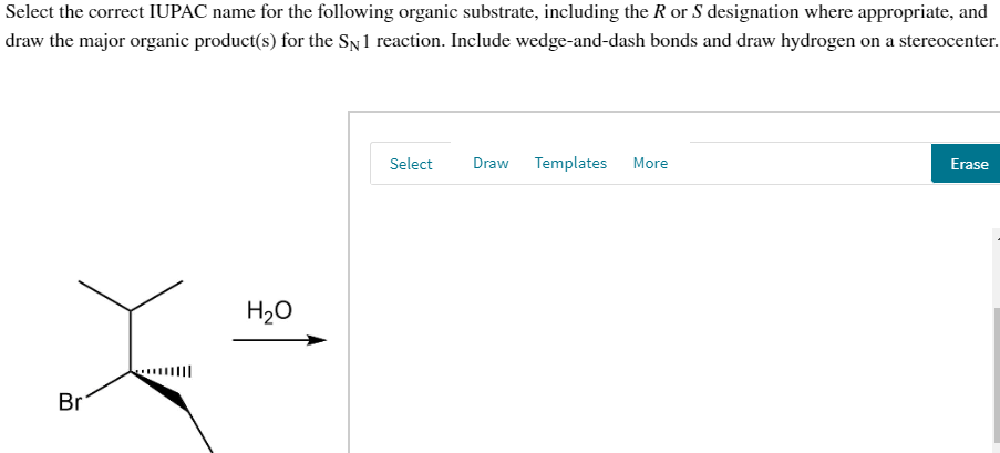 Solved Select The Correct Iupac Name For The Following
