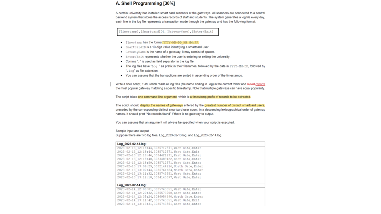 Solved A certain university has installed smart card | Chegg.com