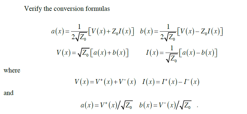 Solved Verify the conversion formulas | Chegg.com