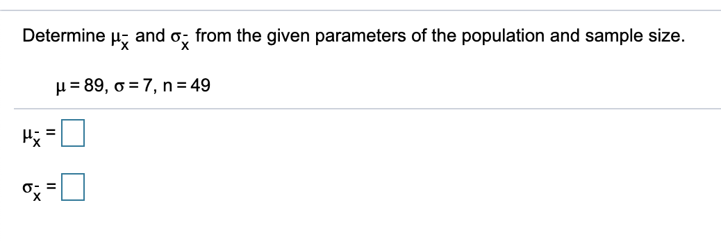 Solved Determine ; and o; from the given parameters of the | Chegg.com